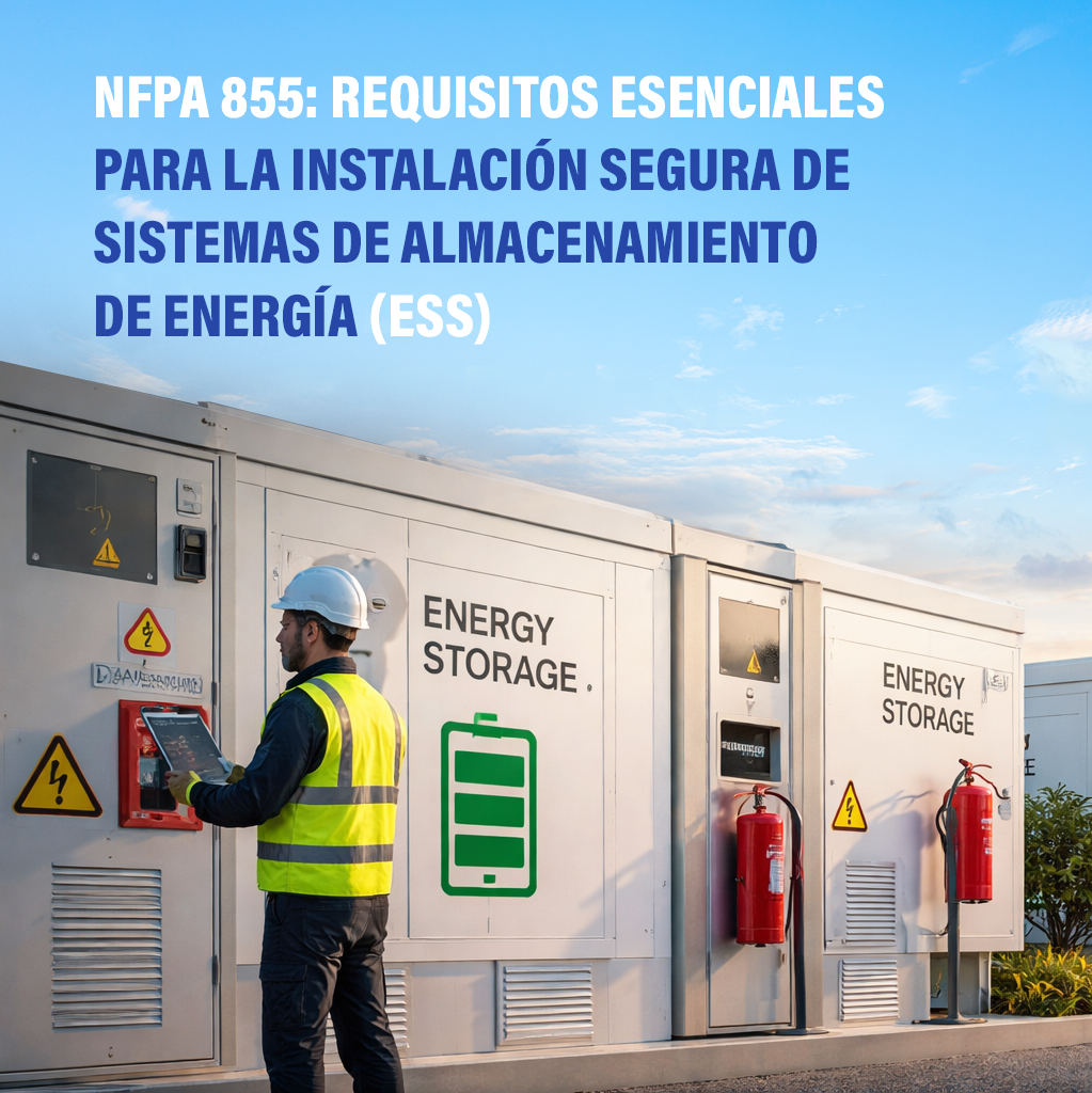 NFPA 855: REQUISITOS ESENCIALES PARA LA INSTALACIÓN SEGURA DE SISTEMAS ...